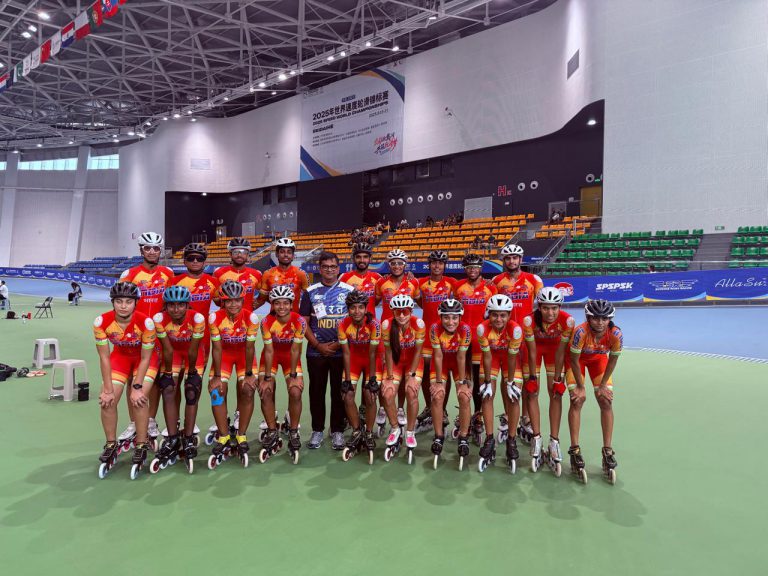 Update on the Indian Team at the Speed Skating World Championship in ...